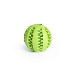 Zahnreinigungsball f&uuml;r Hunde (gr&uuml;n) in 3 Gr&ouml;&szlig;en