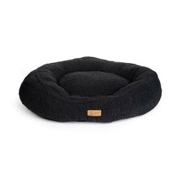Kuschelbett "Teddy" (schwarz) in 3 Gr&ouml;&szlig;en