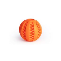 Zahnpflegeball Hund (orange) in 3 Gr&ouml;&szlig;en