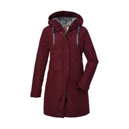 G.I.G.A. by Killtec Parka "GW 13 WMN PRK", Damen, Gr. 46, lila (himbeere), Obermaterial: 88% Polyester 12% Baumwolle, Innenfutter: 100% Polyester, Füllung: 100% Polyester, G.I.G.A. DX BY KILLTEC, sportlich, Jacken