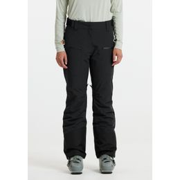 Skihose SOS "Straja", Damen, Gr. XS, US-Größen, schwarz, 92% Nylon, 8% Elasthan, unifarben, casual, Hosen, mit 20.000 mm Wassersäule