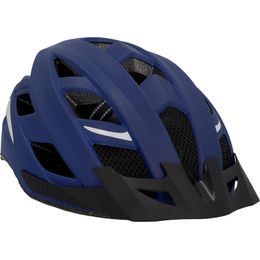 FISCHER BIKE Fahrradhelm FISCHER FAHRRAD "Urban Plus Boston" Gr. L, blau (navy), Helme, L/XL Kopfumfang: 58cm - 61cm