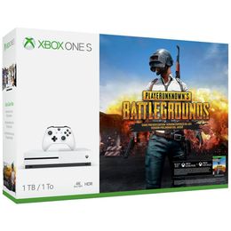 Microsoft Xbox One S 1000GB - Weiß + Player Unknown's Battlegrounds