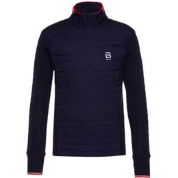 Björn Daehlie Björn Daehlie Comfy Strickpullover Herren - blau - Gr. S - Wolle/Polyacryl