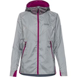 Gore Wear Gorewear r5 Isolierte Laufjacke Damen - grau - Gr. 36 - Polyamid