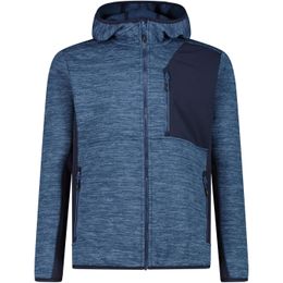 CMP Strickfleece Herren - blau - Gr. 52 - Polyester