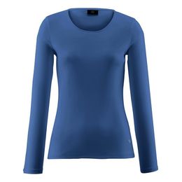 Bogner - Rundhals-Shirt Modell Nasha, blau, Gr. 36 / S - Baumwolle