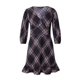 Dorothy Perkins Kleid Damen Größe 42 rosa / schwarz / offwhite Winterkleid