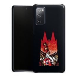 DeinDesign Galaxy S20 FE Handy Premium Case Smartphone Handyh&uuml;lle Schutzh&uuml;lle gl&auml;nzend 1. Fc K&ouml;ln Cologne Cathedral Official Licensed Product Premium Case