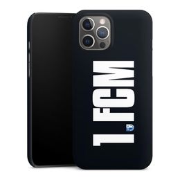 DeinDesign iPhone 12 Pro Max Handy Premium Case Smartphone Handyh&uuml;lle Schutzh&uuml;lle matt Official Licensed Product 1. Fc Magdeburg 1. Fcm Premium Case