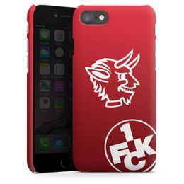 DeinDesign iPhone SE (2020) Handy Premium Case Smartphone Handyh&uuml;lle Schutzh&uuml;lle matt 1. Fc Kaiserslautern Official Licensed Product Devil Premium Case