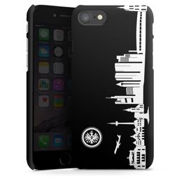DeinDesign iPhone SE (2020) Handy Premium Case Smartphone Handyh&uuml;lle Schutzh&uuml;lle matt Eintracht Frankfurt Skyline Sge Premium Case