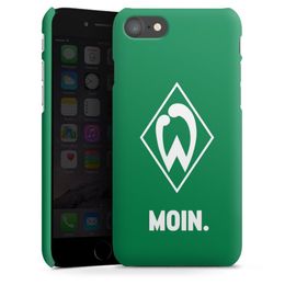 DeinDesign iPhone SE (2022) Handy Premium Case Smartphone Handyh&uuml;lle Schutzh&uuml;lle matt Moin Official Licensed Product Sv Werder Bremen Premium Case