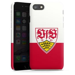DeinDesign iPhone SE (2022) Handy Premium Case Smartphone Handyh&uuml;lle Schutzh&uuml;lle matt Vfb Stuttgart Official Licensed Product Logo Premium Case