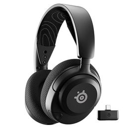 SteelSeries Arctis Nova 5X Kopfhörer Noise cancelling gaming wireless mit Mikrofon - Schwarz