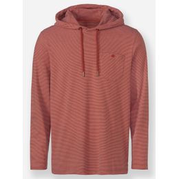 Marco Donati Herren Langarmshirt, rostrot-meliert, Gr&ouml;&szlig;e 60/62