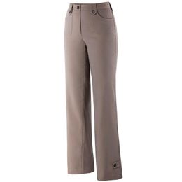 WITT Damen Hose in weiter Form, b&uuml;gelfreie Koffer-Qualit&auml;t, taupe, Gr&ouml;&szlig;e 44
