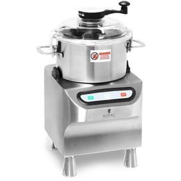 ROYAL CATERING Tischkutter Küchencutter Kutter Küchenmaschine 1500 U/min 5 L Edelstahl Gastro