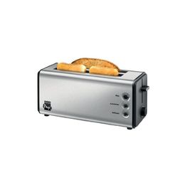 Unold Elektro Unold 38915 Onyx Duplex Doppel-Langschlitz-Toaster Edelstahl