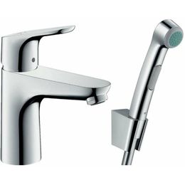 Focus Set Bidette, Push-Open-Auslauf, verchromt (31927000) - Hansgrohe