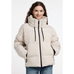 Frieda & Freddies New York Outdoorjacke FRIEDA & FREDDIES "Thermolite Jacket / Maisy2", Damen, Gr. 44, beige (hellbeige), 100% Polyester, gemustert, casual, regular fit, ohne Ausschnitt, Jacken, mit Reißverschluss