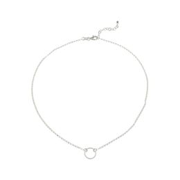 Elli Choker 'Kreis' Damen Gr&ouml;&szlig;e One Size silber