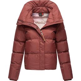 Ragwear Winterjacke 'Lunis' Damen Gr&ouml;&szlig;e S rubinrot
