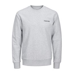 Jack & Jones Jack & Jones Sweatshirt 'JJEBradley' Herren Gr&ouml;&szlig;e M graumeliert / schwarz