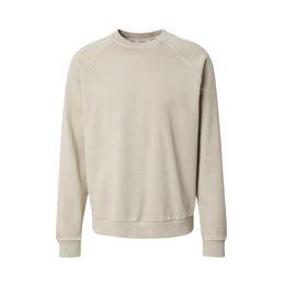 DAN FOX APPAREL Sweatshirt 'Yigit' Herren Gr&ouml;&szlig;e XL taupe / greige