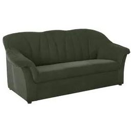 2,5-Sitzer DOMO collection "Pegnitz", grün, B:185cm H:82cm T:82cm, 100% Polyester, Sofas