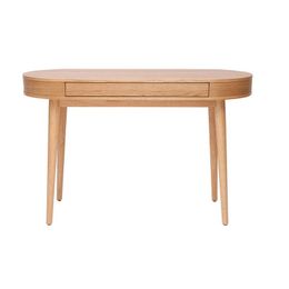 Miliboo Schreibtisch mit Schublade aus hellem Holz B120 cm judith