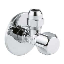 Grohe - Eckventil dn 15, Abgang 3/8' mit Schubrosette aus Metall chrom 22023000