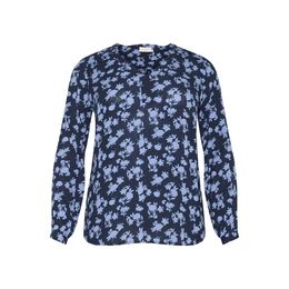 Kaffe Curve Blouse 'KC Ami' female Blue size 54