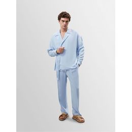 Antioch Pleat-Front Pants male Blue size XL