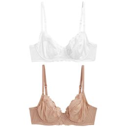 next Bra female Beige, White size 36