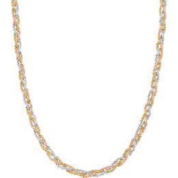 CRÉATION L Damen Kette Silber 925 Größe 0