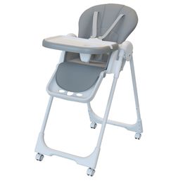 BABY VIVO Design Kinderhochstuhl aus Kunststoff - Tippy in Stardust