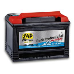 ZAP TRUCK PRO 12V, 120Ah, 950A Starterbatterie 12V 120Ah 620 12