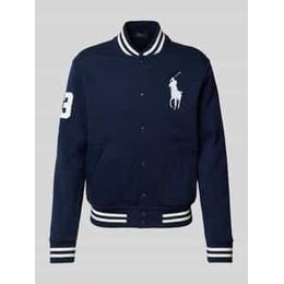 Polo Ralph Lauren Regular Fit College-Jacke mit großem Logo-Stitching