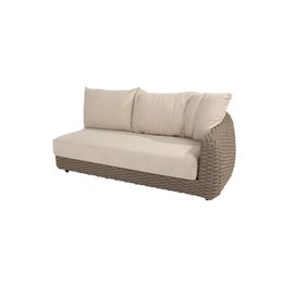 4Seasons Maxime Living Sofa 2 Sitzer Armlehne links, mit 3 Kissen