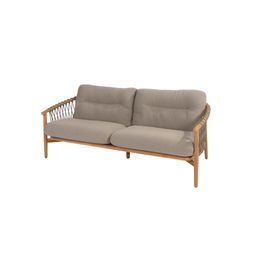 4Seasons Nora Living Sofa 3 Sitzer mit komplettem Kissen-Set