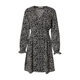 ABOUT YOU Kleid 'Caitlin' Damen Größe 42 anthrazit / schwarz Winterkleid