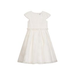 Partykleid DANAMADE "DANAMADE Dresses DMILLA", Mädchen, Gr. 122, EURO, weiß (ivory), Oberstoff: 70% Baumwolle 30% Polyester/ Futter: 100% Polyester, Kleider