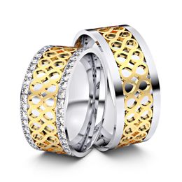 Modell TR077 Unendlichkeit 585er Wei&szlig;gold-Gelbgold - 26649