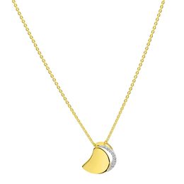 Diamonds by Ellen K. Fascination by Ellen K. Anh&auml;nger mit Kette 375/- Gelbgold bicolor Zirkonia