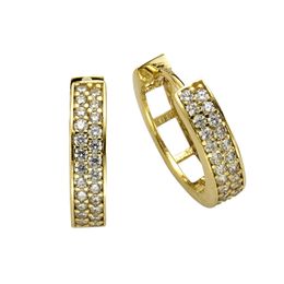 Celesta Gold Ohrring 375/- Gelbgold Zirkonia