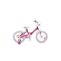 Byox Kinderfahrrad 18 Zoll Lovely, St&uuml;tzr&auml;der, Klingel, Reflektoren, ab 5 Jahre