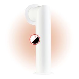 KAMINIO Ofenrohr MAX f&uuml;r Elektrokamine - Wei&szlig;