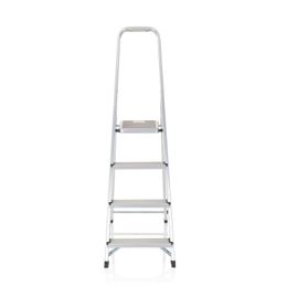 hjh OFFICE Klappleiter SOLID II Aluminium
