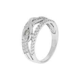 ZEEme Silber Ring Silber 925 rhodiniert mit Unendlichkeitssymbol